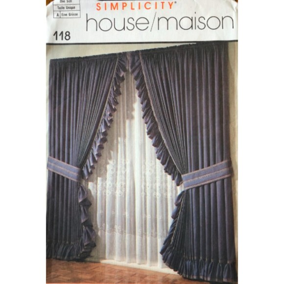 Simplicity | Office | Simplicity Window Treatments Shirred Theatre ...